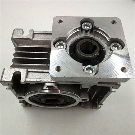 Ratio 101 Turbine Worm Gearbox Geared Stepper Motor L76mm Nema23 3a