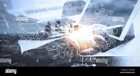 Artificial Intelligence Aimachine Learning With Data Mining Technology On Virtual Dachboard