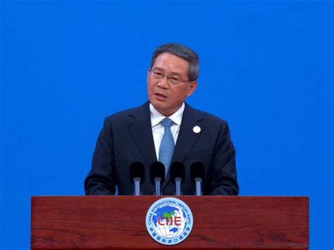 李強稱中國樂於分享市場機遇 落實好取消製造業外資准入限制 Rthk