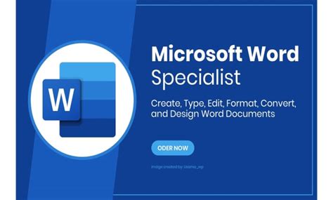 Create Edit Format Design And Type Microsoft Word Documents By
