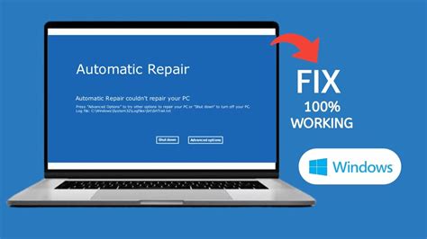 How To Fix Automatic Repair Loop In Windows Startup Repair