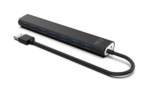 Multi Usb 30 Hub Divisor De 7 Puertos Velocidad De 5 Gbps Jm Muelle De