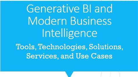 Generative Bi