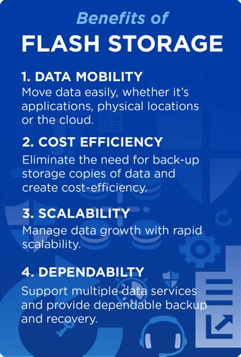 instant access experience flash storage with comport