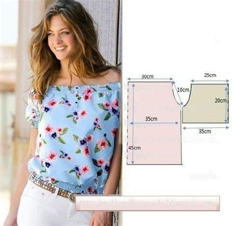 Моделирование летних блузок