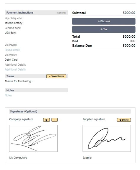 Easy Free Online Purchase Order Generator InvoiceTemple