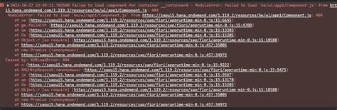 connecting ui5 components in btp cloudfoundry acro sap community