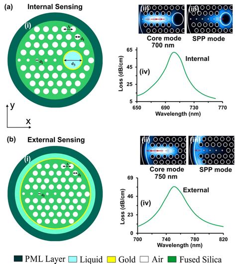 Cross Section View Of The Ai Internal Sensing Bi External Sensing Download Scientific