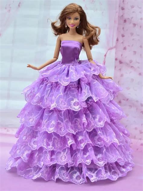 New Handmade 2015 Beautiful Doll Clothes For Barbie Doll Dress Dress The Best Christmas T