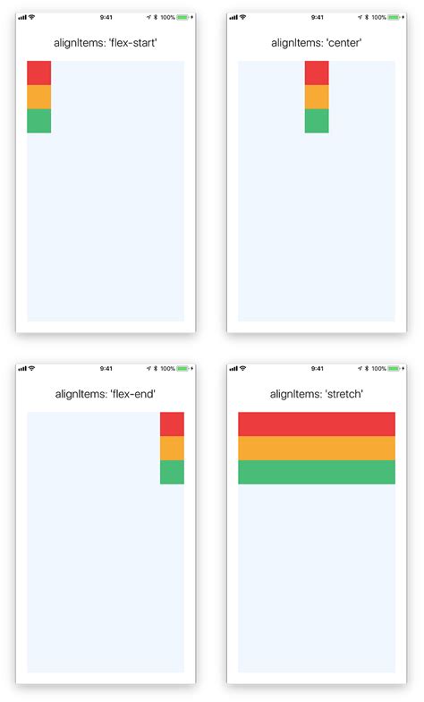 Layout With Flexbox · React Native Archive
