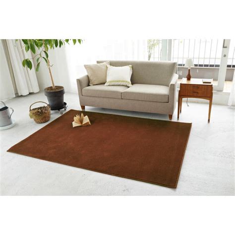 スミノエ コンシェルジュ Wool Rex 防炎 ラグ ウールレックス Wr21 3500×4500mm ブラウン 1枚（直送品） アスクル