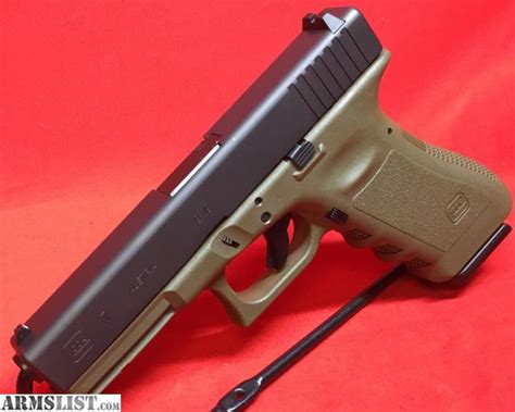 Armslist For Sale Glock 17 Gen 3 Od Green 9mm Limited Availability