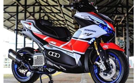 Tips Modifikasi Yamaha Aerox Simple Tingkatkan Performa