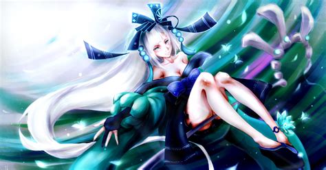 阴阳师 青行灯 修正版 Ethan梅のイラスト Pixiv