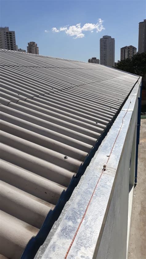 Telhado Fibrocimento Show De Telhas Materiais Para Construção