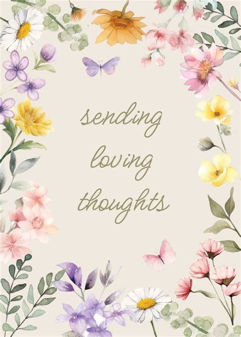 Wonderful Blossoms Sympathy And Condolences Card Greetings Island