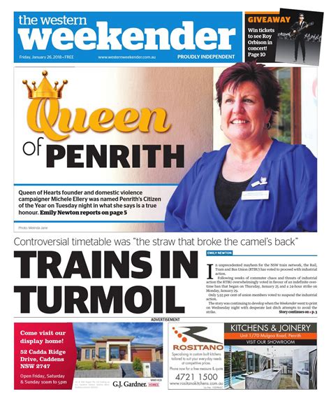Western Weekender January 26 By Western Sydney Publishing Group Issuu