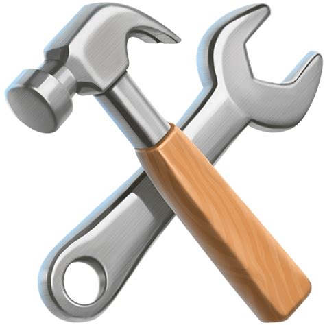 🛠️ Hammer And Wrench On Twitter Emoji Stickers 13 1