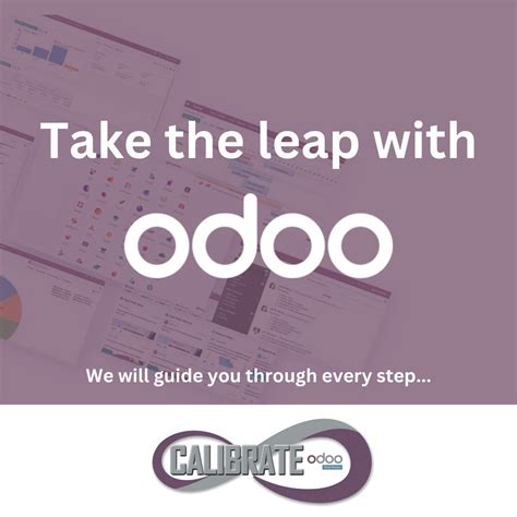 Calibrate Odoo On Linkedin Odoo Odooerp Businesssolutions Erp Odooconsultants