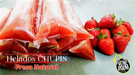 Veneboom Ar Helados Chupis🍧🍦 Cremosos 100 Naturales