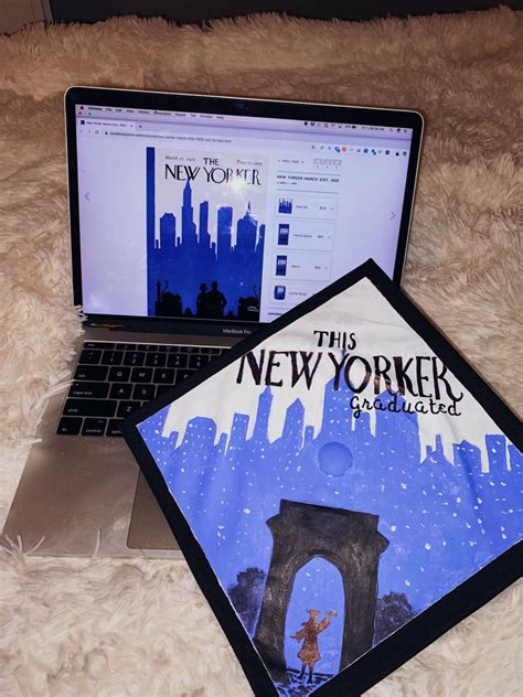 Nyu Graduation Cap Graduation Cap Decoration Diy College Grad Cap