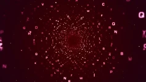 K Abstract Binary Tunnel Loopable Stock Video Pond