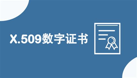 Ssl证书 一篇文了解x509、x509数字证书与ca的关系 个人文章 Segmentfault 思否