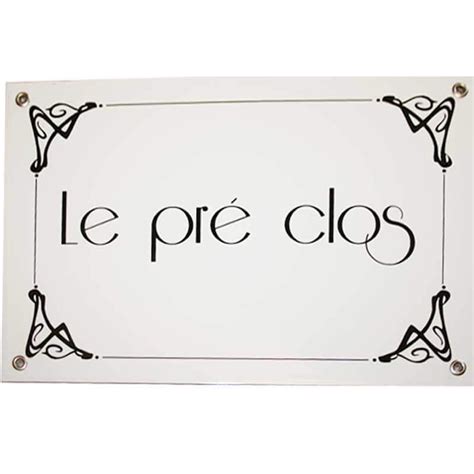 Ancienne Plaque Maison De Famille En Fer Personnalisable Avec Votre Texte