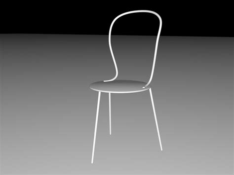 Steel Chair Lassise By Airborne 3d Model Cgtrader