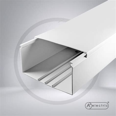120x60 Maxi Cable Trunking A Plus Plastic And Electric