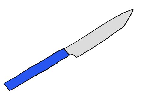 商用フリーイラスト【ナイフ】 にほんご教師ピック
