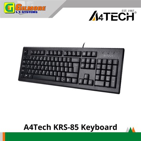 A4tech Krs 85 Keyboard Shopee Philippines