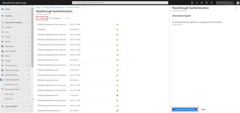 Microsoft Entra Pass Through Authentication Quickstart Microsoft Entra ID Microsoft Learn