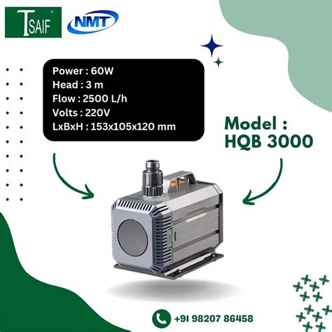 Sunsun Hqb 3000 Submersible Pump At ₹ 2250 Piece Aquarium Water Pump