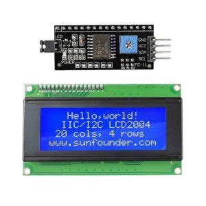 Display Lcd Arduino Compatible Raspberry Lcd Backlight Azul X C