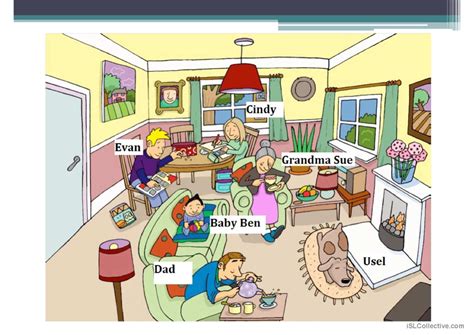 Картинки для описания действий в Present Continuous