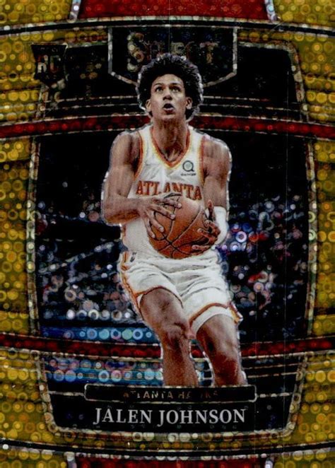 Jalen Johnson Select Concourse Gold Disco Price Guide Sports
