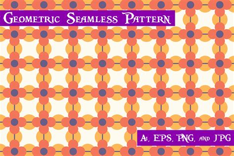 Geometric Seamless Pattern Graphic By Purplespoonpirates Creative Fabrica