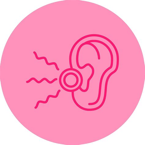 Auditory Cortex Activity Line Dual Tone Circle 72533694 Vector Art At Vecteezy