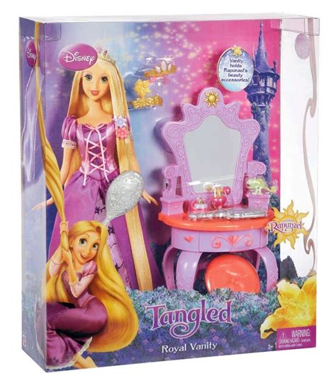 Disney Tangled Featuring Rapunzel Vanity Playset 1055 Free Shipping