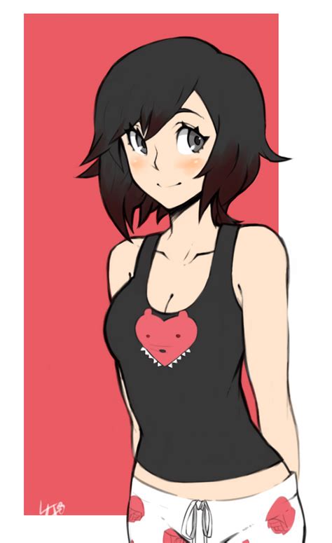 Ruby In Her Pjs [levilagann] Rwby