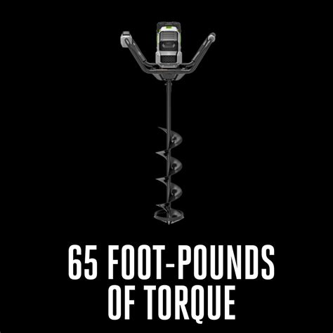 Ego 1 Man Power Ice Auger Powerhead With 8 In Bit S Included Battery And Charger Included