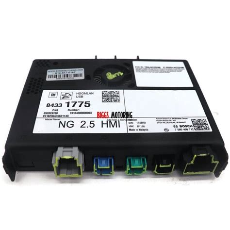 2018 2019 Chevy Silverado Colorado 25 Hmi Radio Control Module 843317