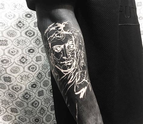 Photo Negative Face Tattoo By Thomas Acid Photo 22512 Tattoos