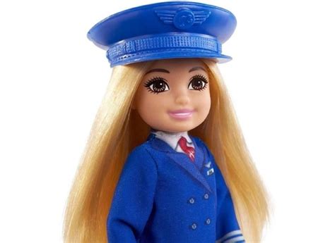 Boneca Barbie Chelsea Profissões Piloto Gtn86 Mattel Com O Melhor Preço