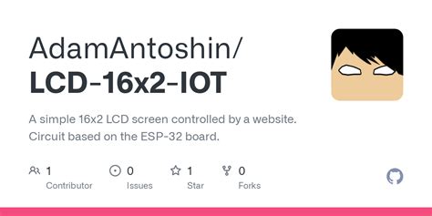 GitHub AdamAntoshin LCD X IOT A Simple X LCD Screen Controlled By A Website Circuit