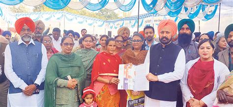 ਵਿਧਾਇਕ ਨੇ ਆਂਗਨਵਾੜੀ ਹੈਲਪਰਾਂ ਨੂੰ ਨਿਯੁਕਤੀ ਪੱਤਰ ਵੰਡੇ Punjabi Tribune
