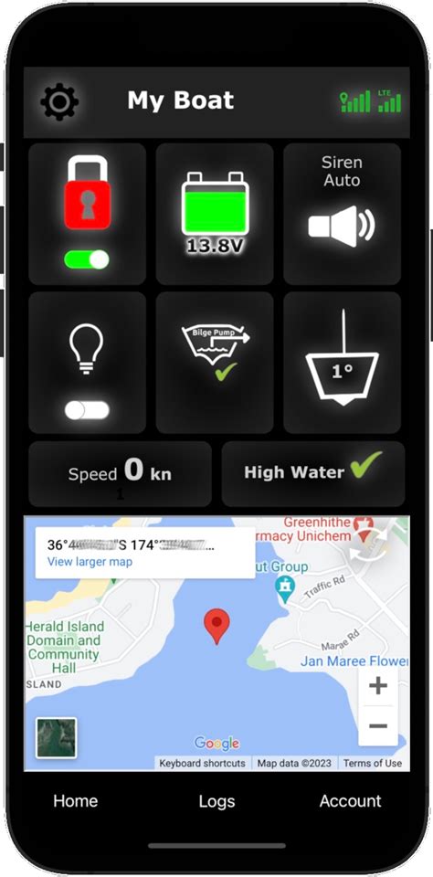 Boat Alarms My Account