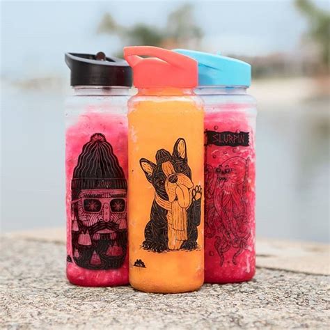 Colorful Mulga X Slurpee Bottles