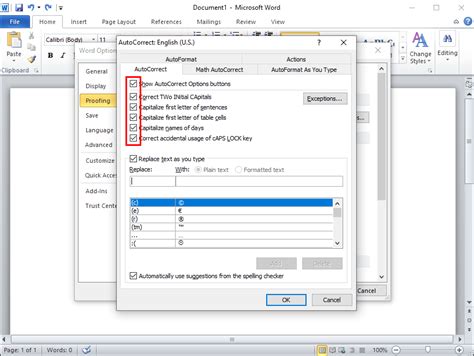 How To Turn Off Autocorrect In Microsoft Word